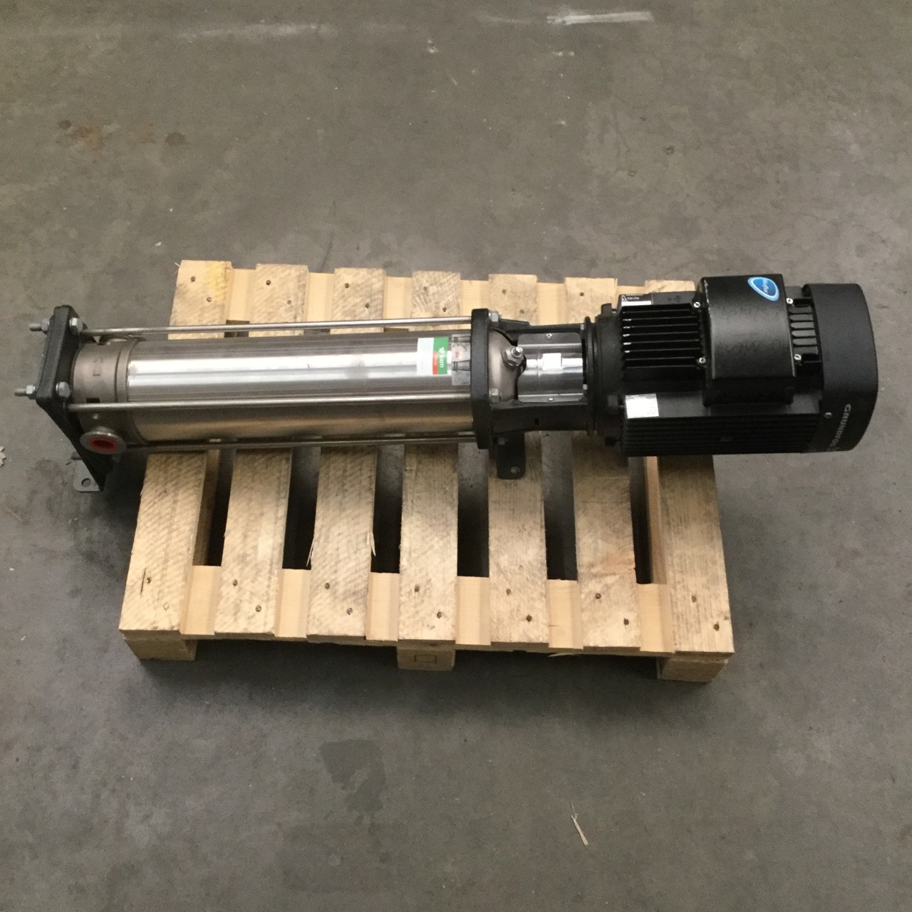 Grundfos CRN5-18-H-CA-G-E-HQQE Booster Pump 3~ Motor MG100LC2-28FT130 ...