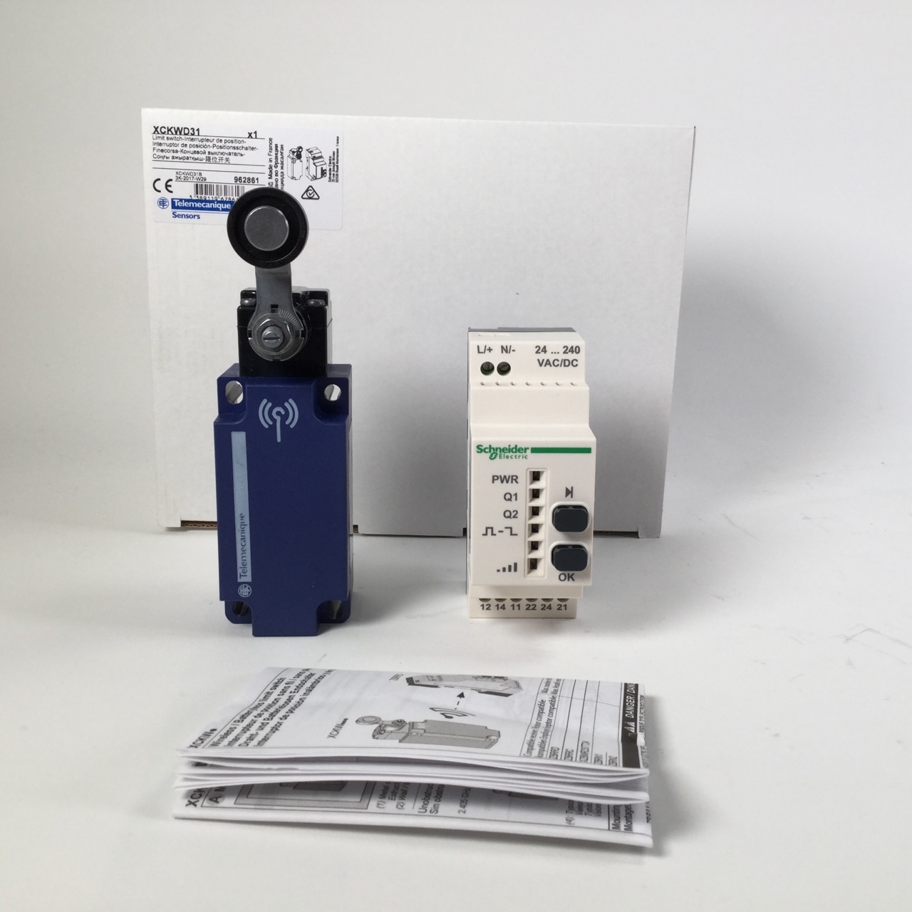Telemecanique XCKWD31 Wireless Limit switch positionsschalter New NFP