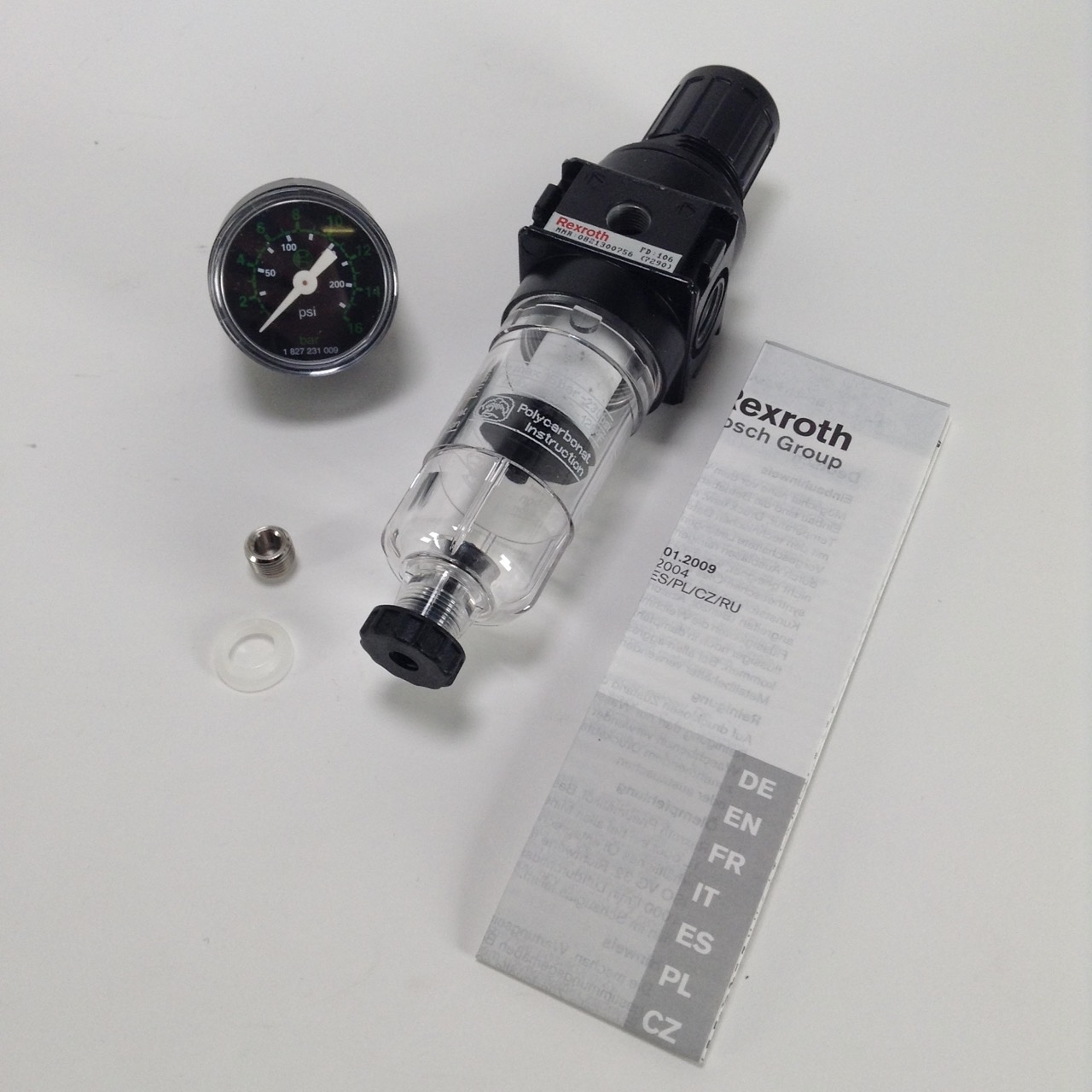 Rexroth 0821300756 Filter Pressure Regulator Filterdruckregler New NFP