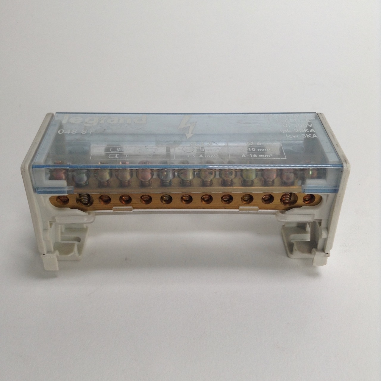 Legrand 04881 Monobloc modular distribution block Verteilerblock Used UMP
