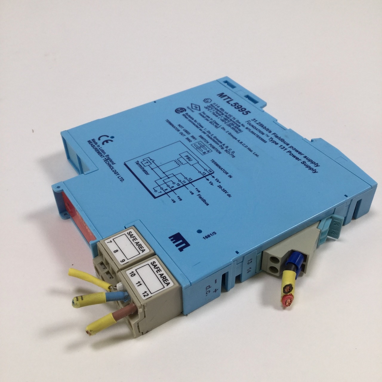 Measurement Technology Ltd MTL5995 Fieldbus power supply 31,25 kbit/s ...