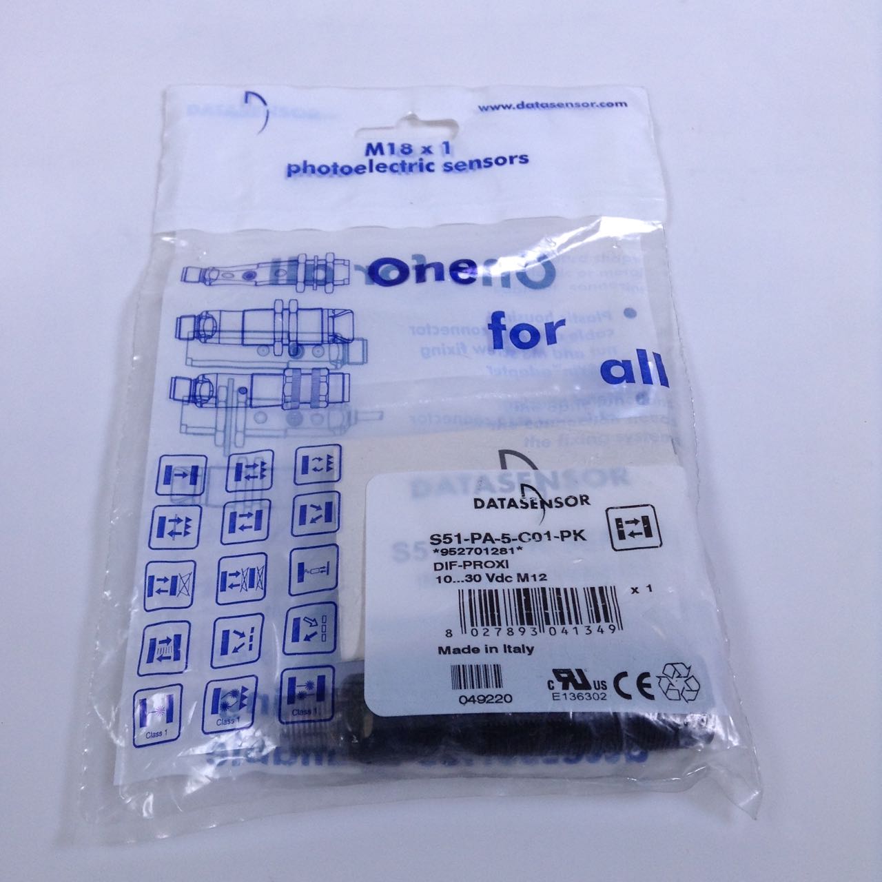 Datasensor S51-PA-5-C01-PK Photoelectric Sensor 952701281 - NFP