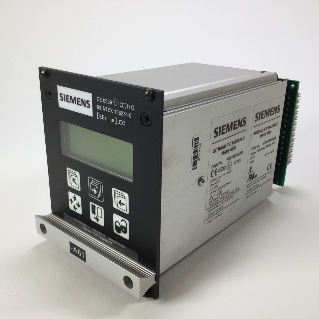 Siemens FDK: 083H0206 Flow Meter 115/230V 26VA MASSFLO MASS 6000 Used UMP