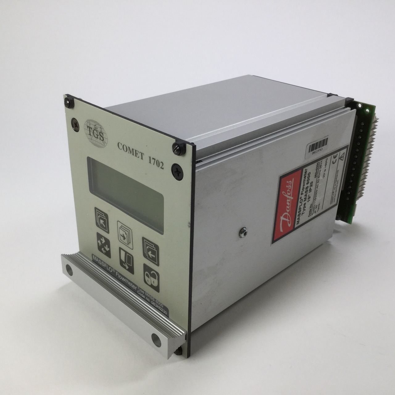 Danfoss 083H0230 MASSFLO Flowmeter Mass 6000 19" Used UMP