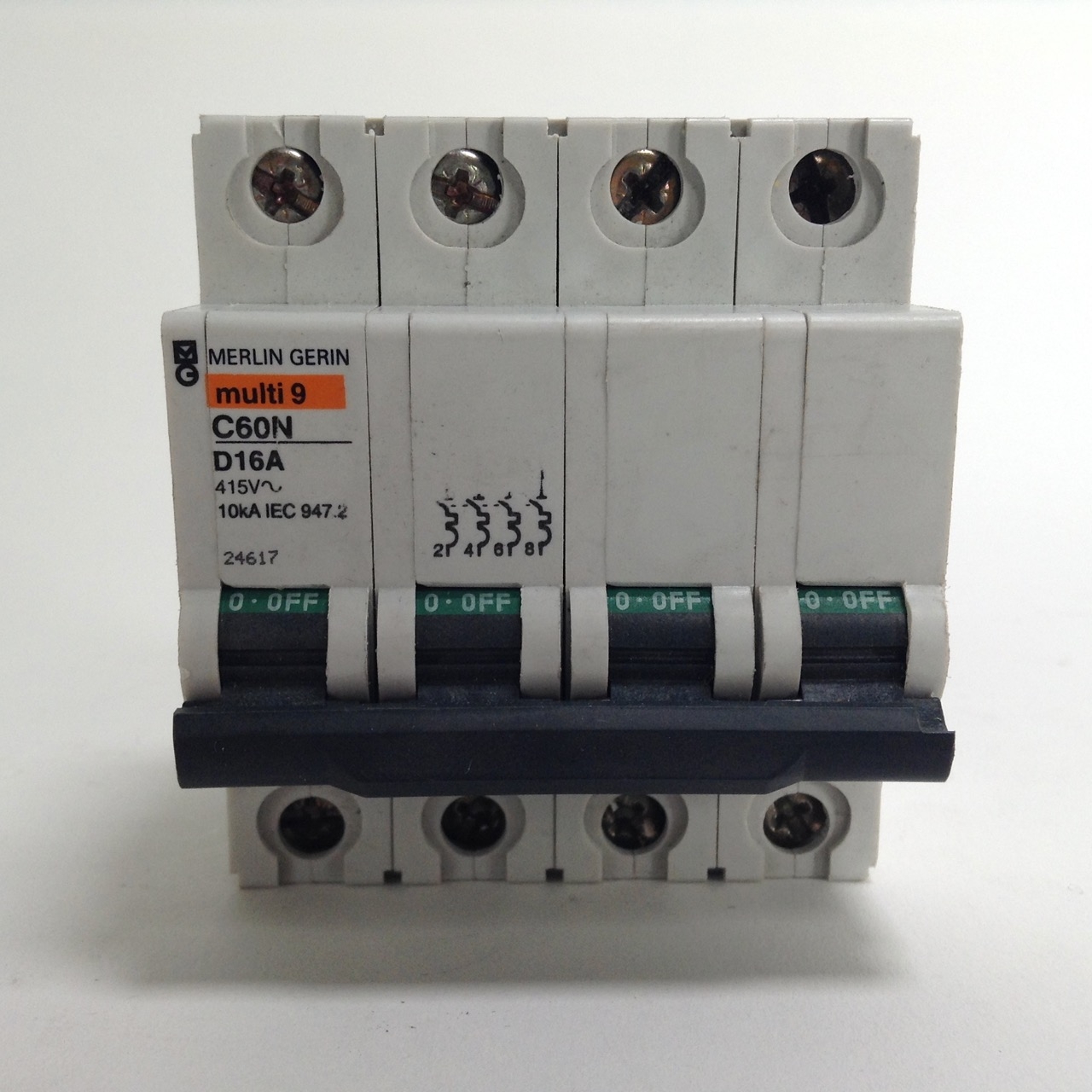 Merlin Gerin C60N-D16A Multi 9 Leitungsschutzschalter Circuit breaker ...