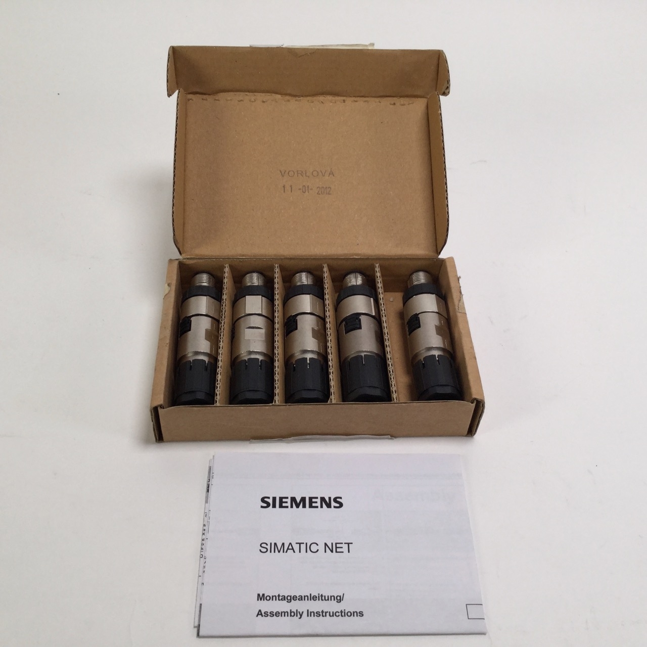 Siemens 6GK1905-0EA10 Profibus Plug-in Connector FC M12 plug PRO New ...