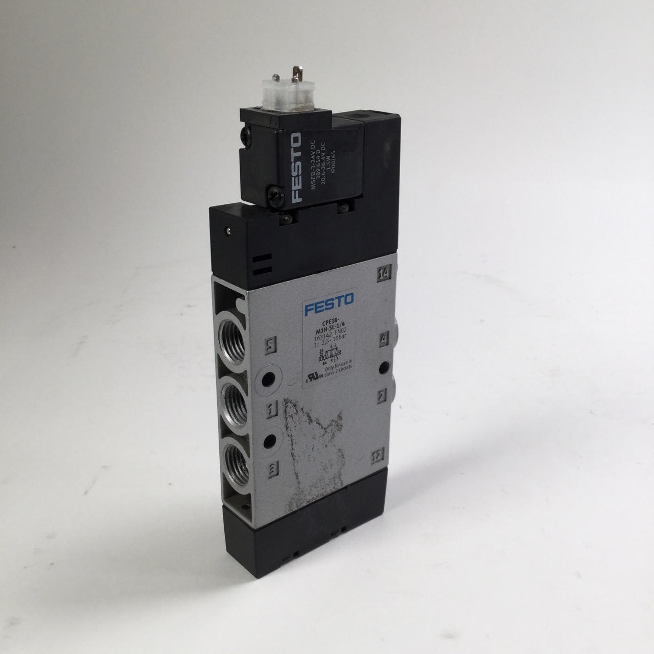 Festo CPE18-M1H-5L-14 Solenoid Valve 163142 FN02 2,5-10bar Magnetventil ...