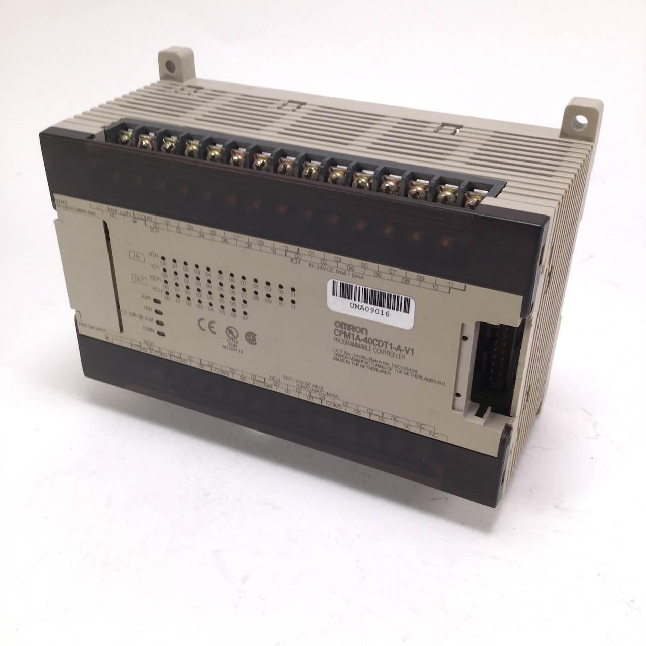 Omron CPM1A-40CDT1-A-V1 Programmable Controller Used UMP