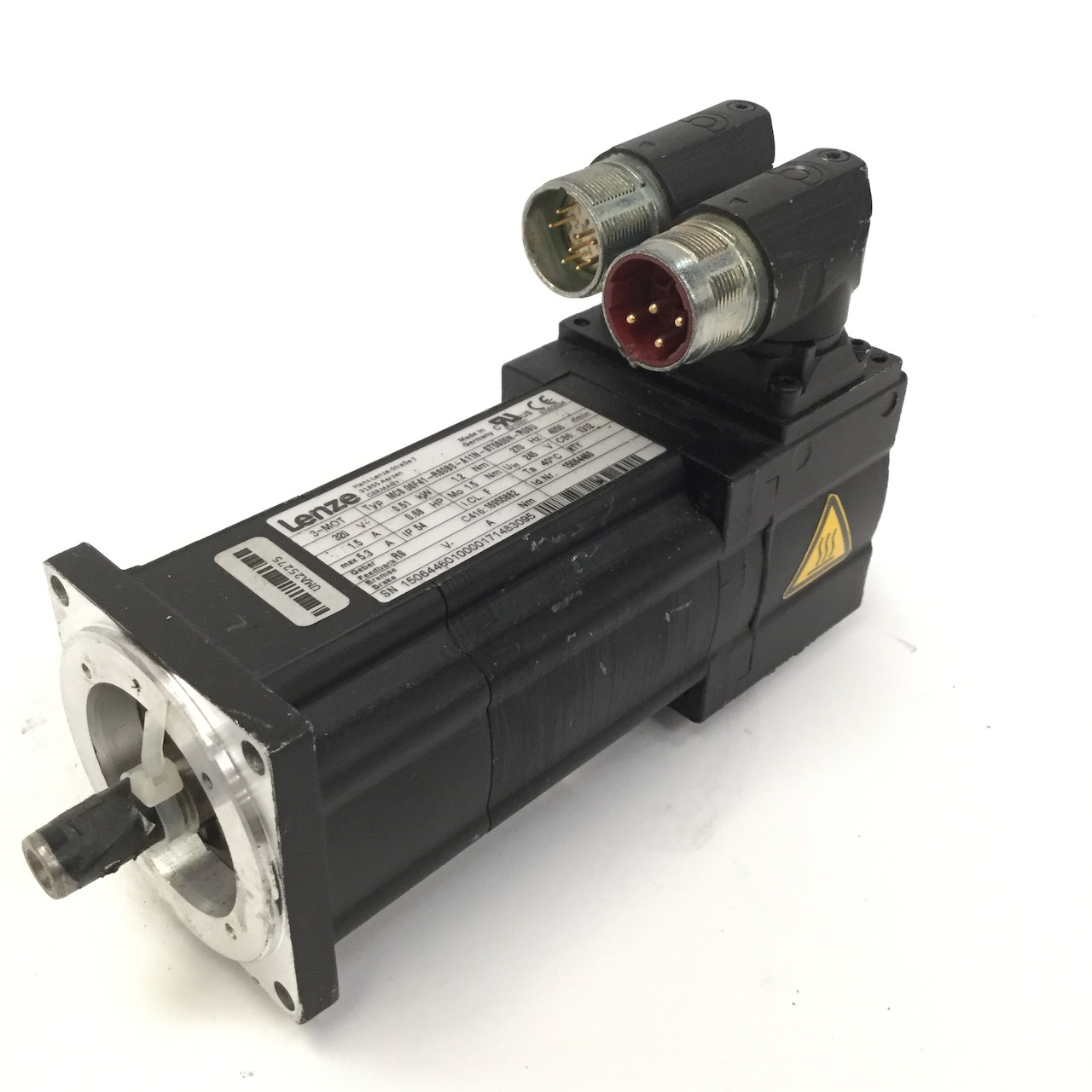 Lenze MCS 06F41-RS0B0-A11N-ST5S00N-R0SU Servo motor 0,51kW 1,5A 4050rpm ...