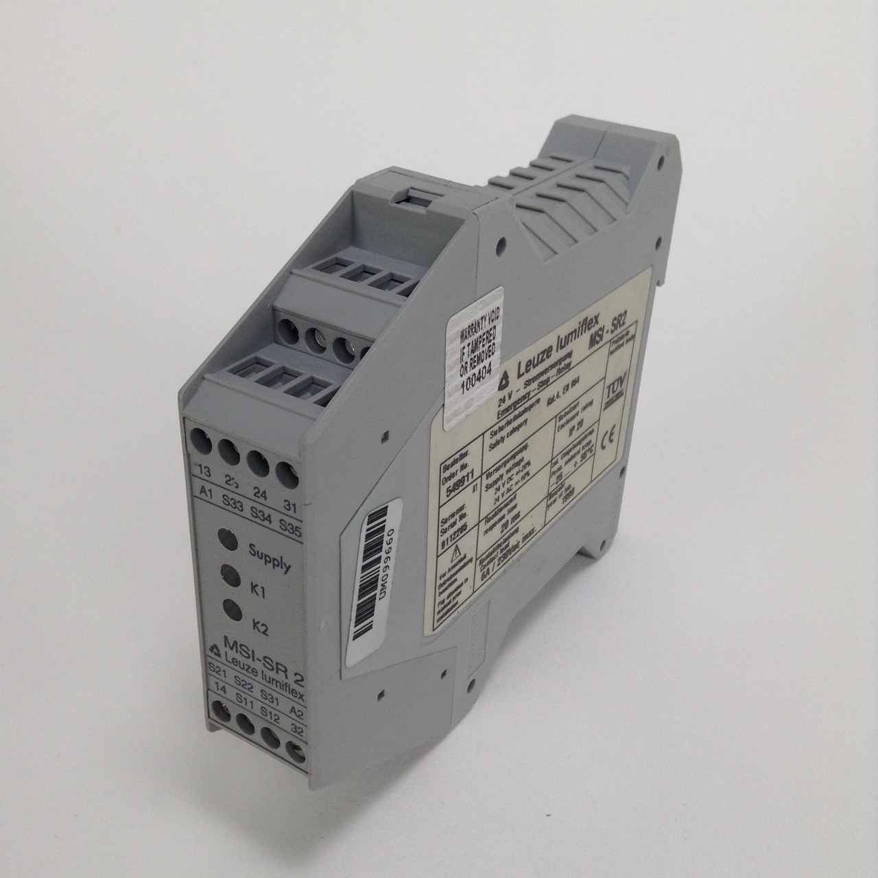 Leuze Lumiflex 549911 Emergency Stop Relay MSI-SR2 New NMP
