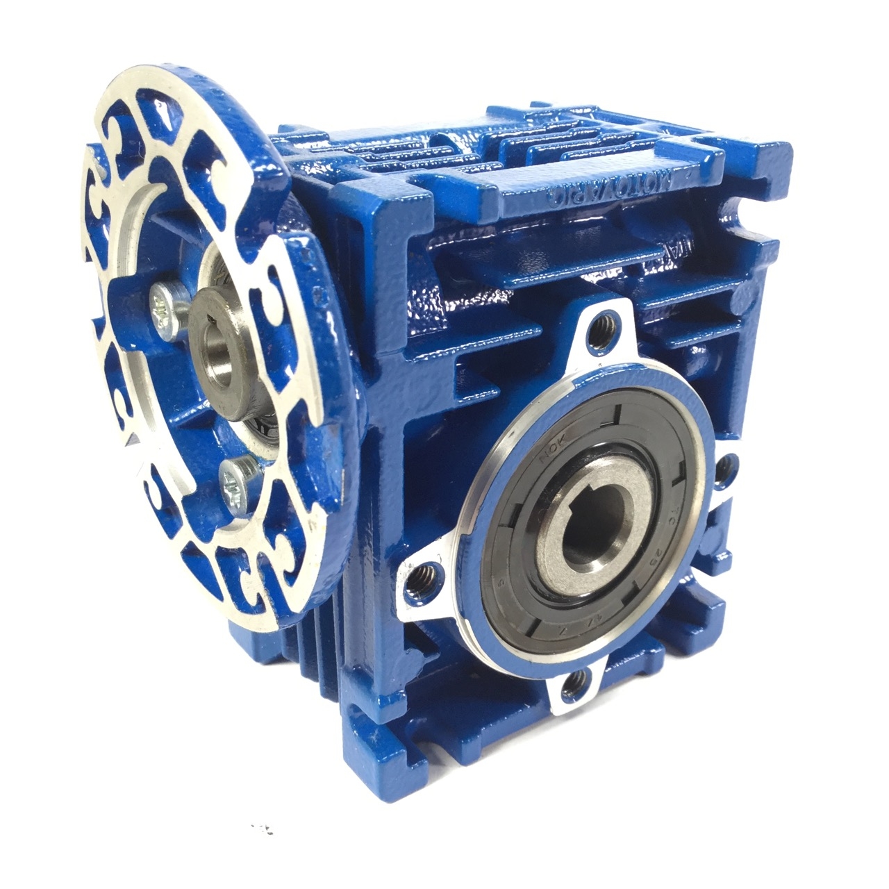 Motovario NMRV 030 Reducer i:30 Flange 80mm i shaft 9mm o shaft 14mm ...