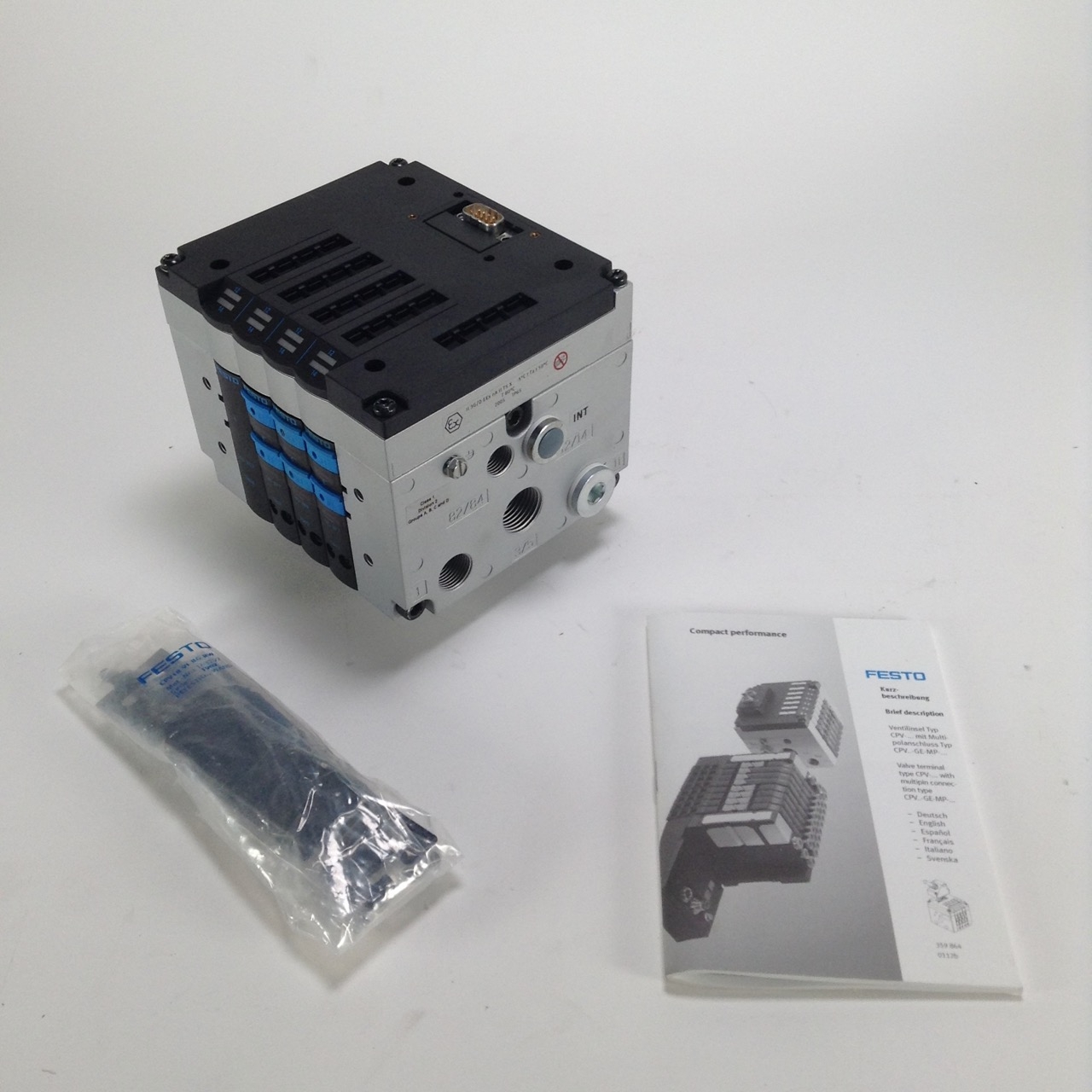 Festo 10P-18-4B-MP-N-Y-LECE+W Valve terminal CPV-18-VI 50016 18220 TN02 ...