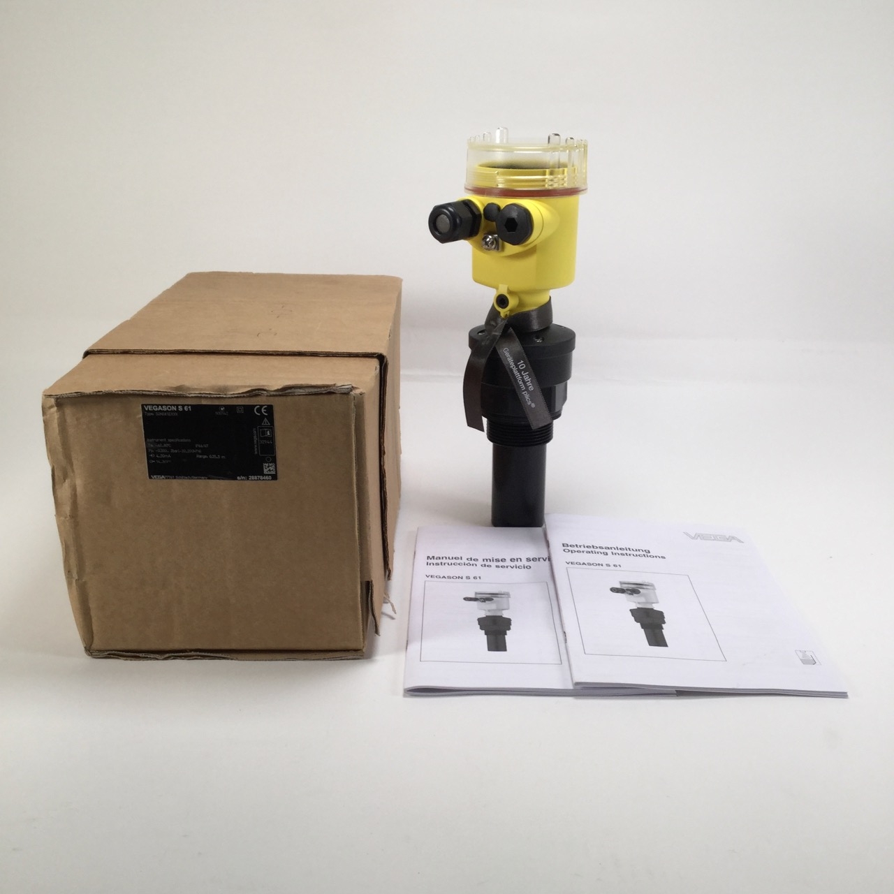 Vega SONS61.EXXX VEGASON S 61Series Ultrasonic Level Sensor Relay ...