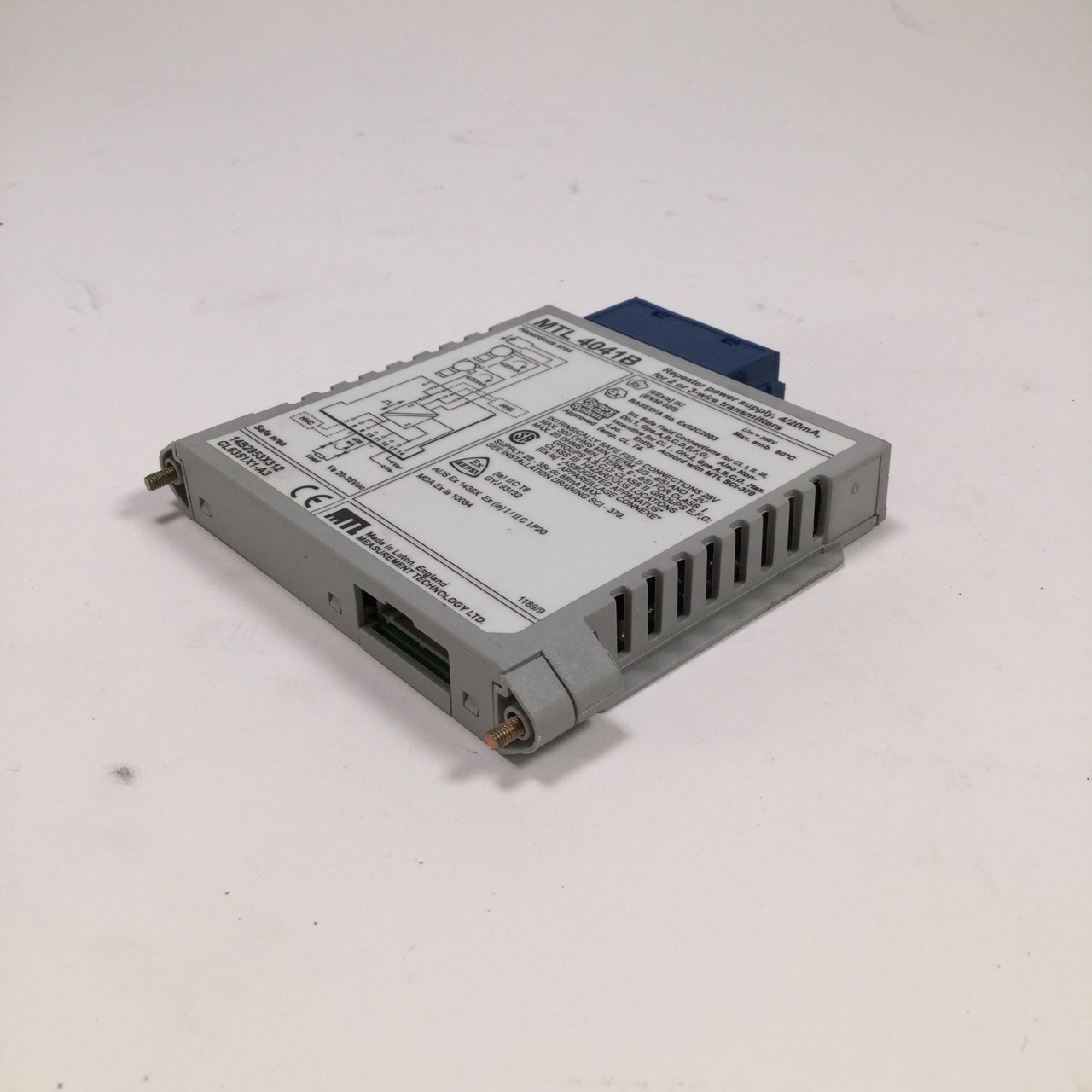 Measurement Technology Ltd MTL4041B Repeater power supply 4/20mA Used UMP