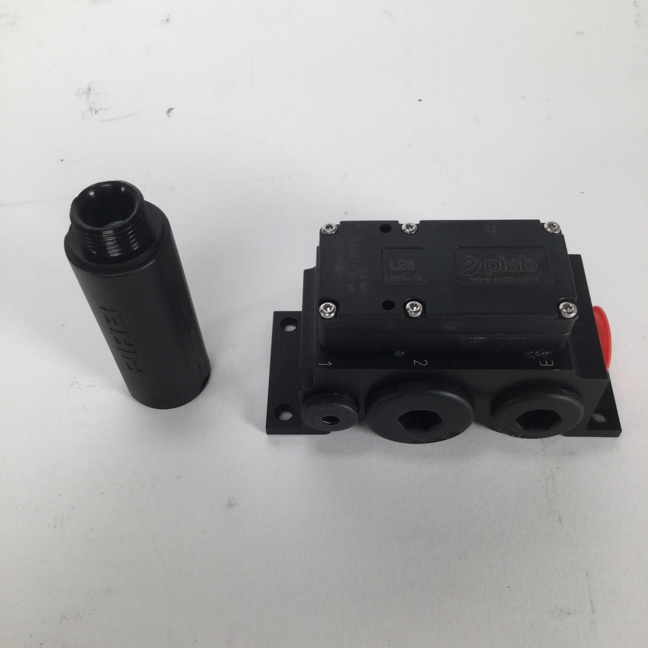 Piab L28F6-TN 0102777 Vacuum pump Mini vakuumpumpe L28 T NBR NEW NFP