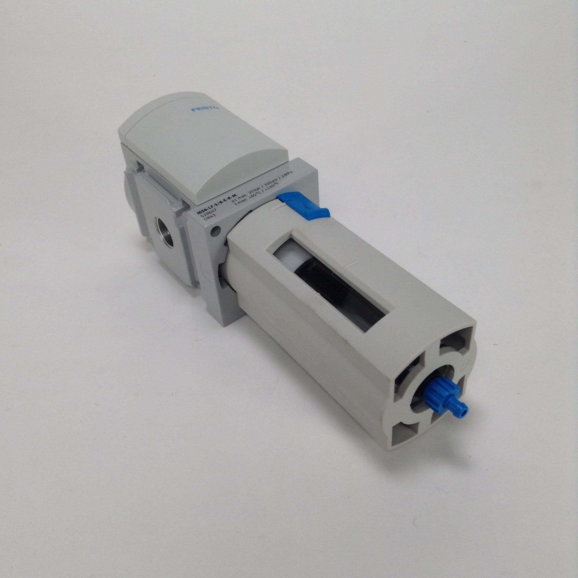 Festo MS6-LF-3/8-E-R-M compressed air Filter 529647 D843 NEW NFP