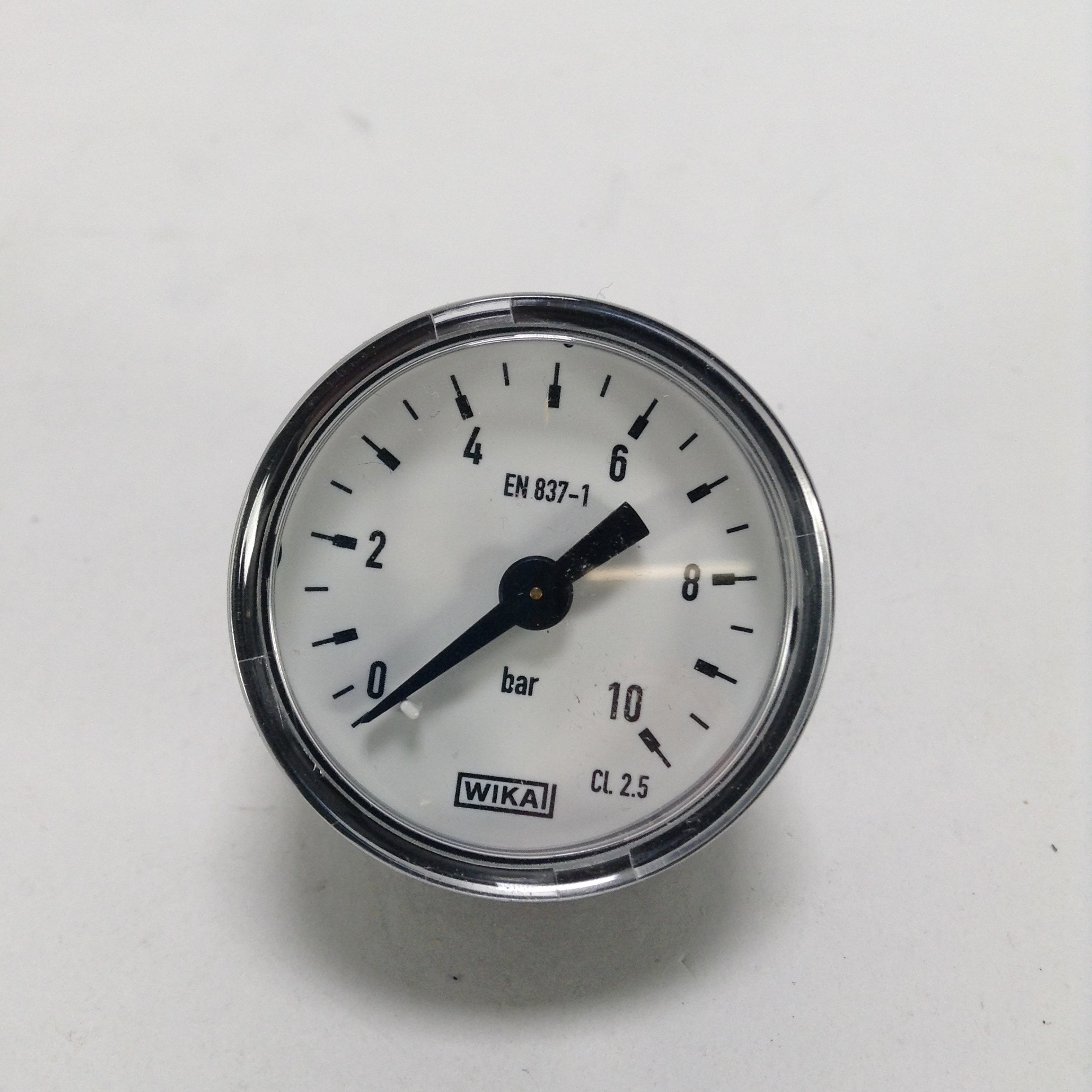 Wika Pressure gauge manometer 0-10 bar EN 837-1 NEW NMP