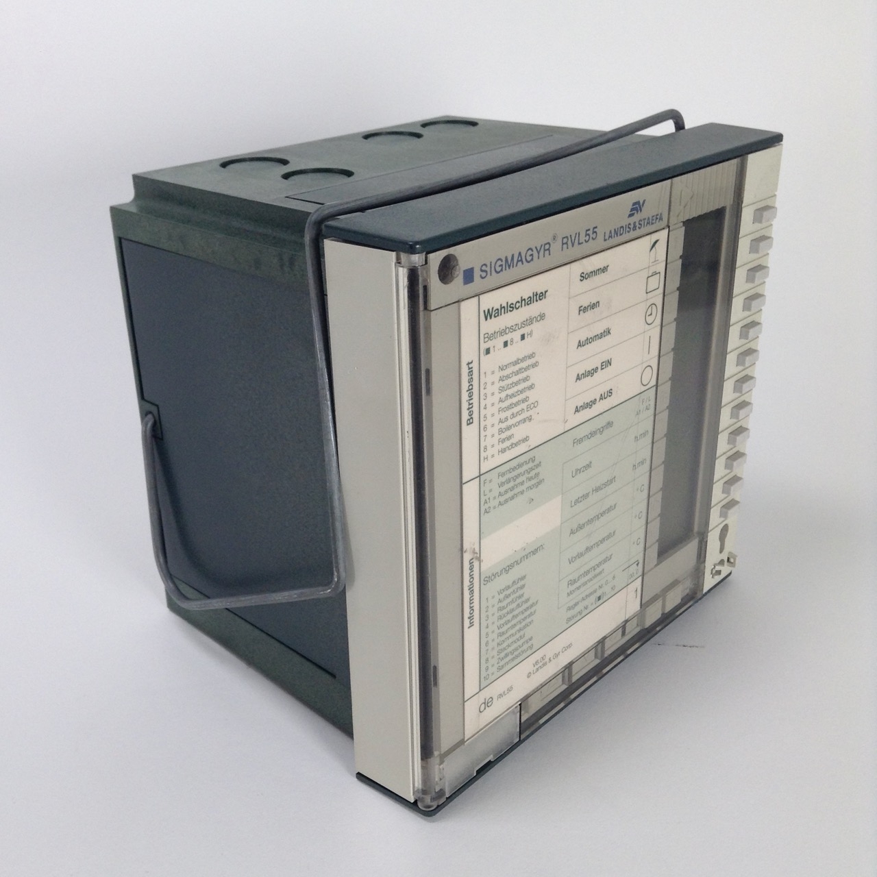 Landis & Staefa RVL55 Heating Controller Heizungsregler 230-250V~ 2(2)A ...