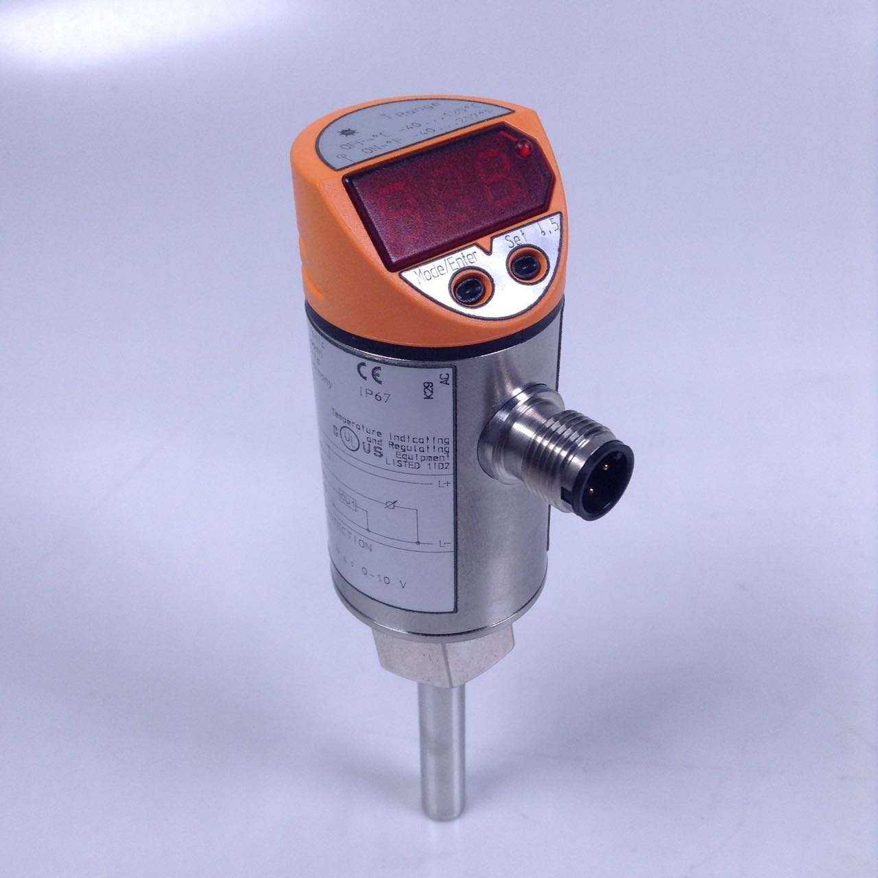 IFM Electronic TN2530 Temperature Sensor -40..125C -40..257F NFP