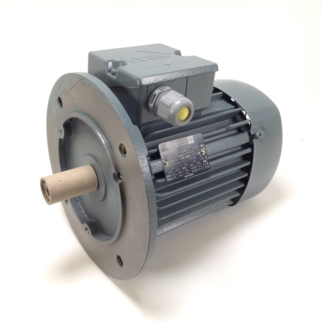 Vem K21R80K4H asynchronous motor 0.55kW 1390rpm B5 New NMP