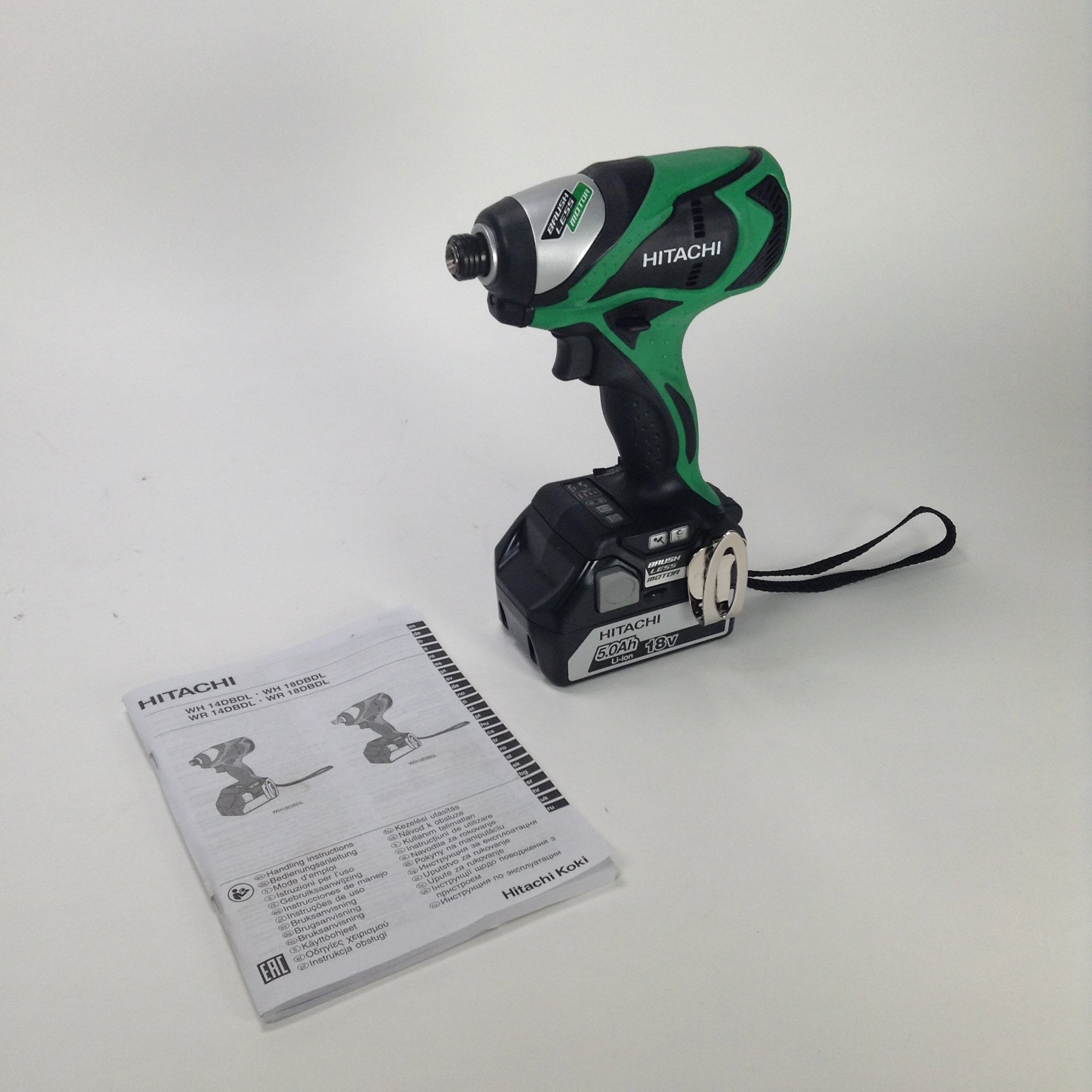 Hitachi WH 18DBDL Cordless Impact Driver JP50331 18V NEW NFP