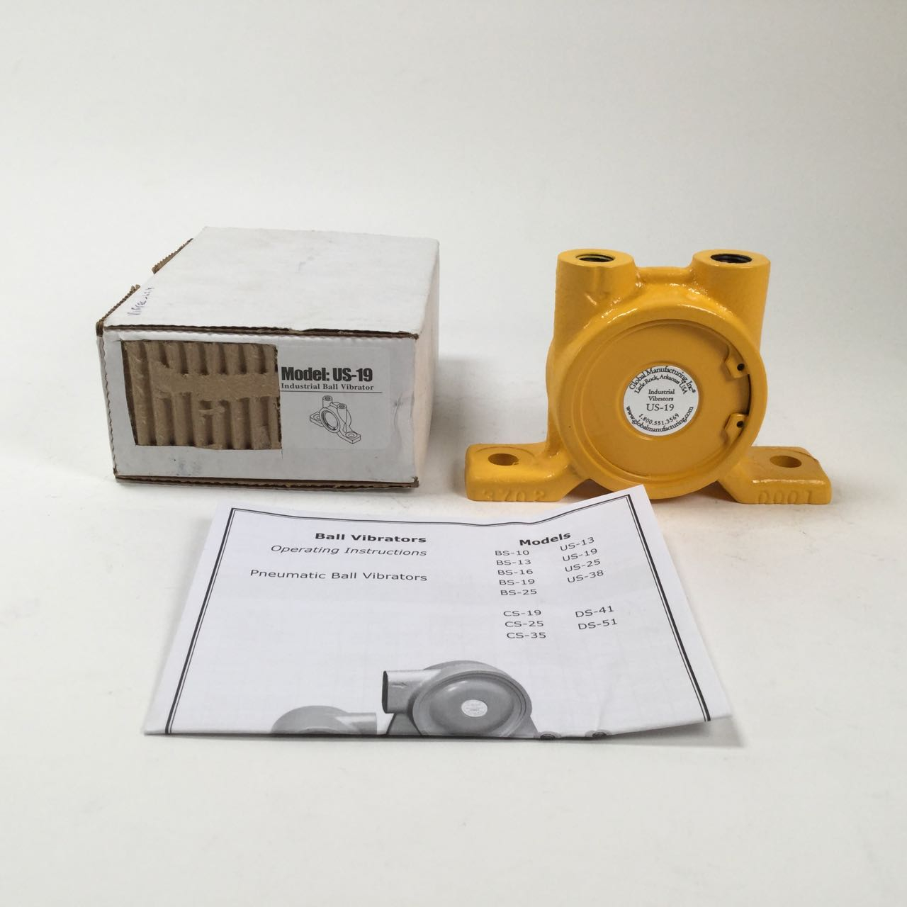 Vibtec US-19 Vibtec pneumatic piston vibrator New NFP