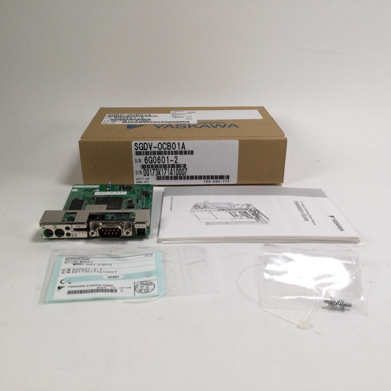 Yaskawa SGDV-OCB01A Option Module New NFP