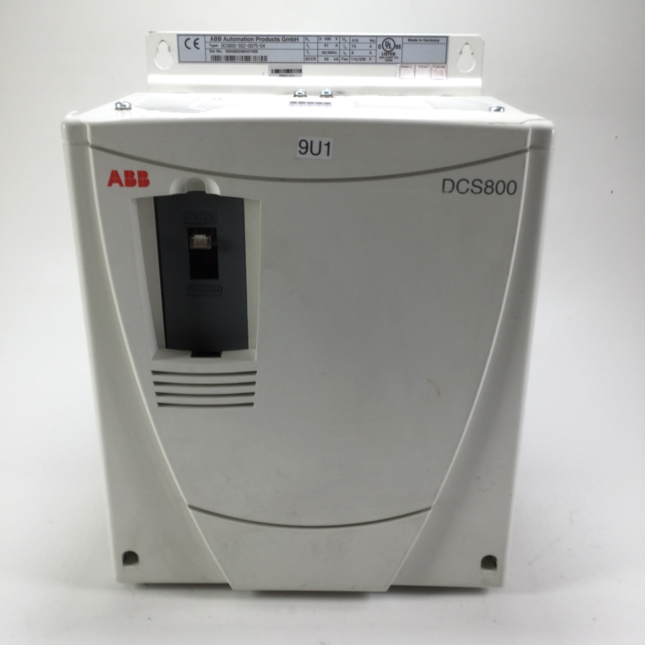 ABB DCS800-S02-0075-04 DC Converter 400V 50-60Hz 61A Used UMP