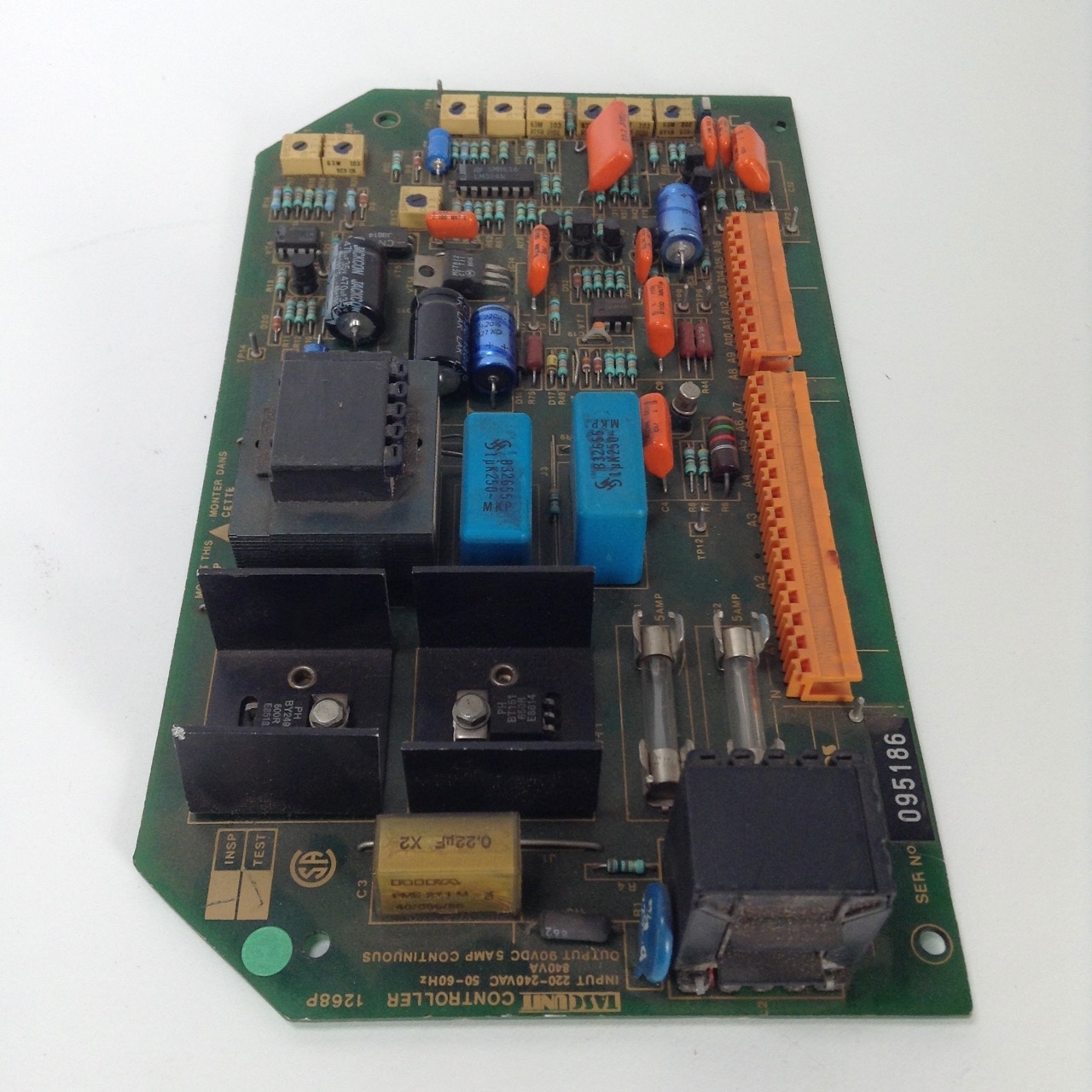 Tascunit 1268P Controller Regler PLC Board 220-240Vac 50-60Hz Used UMP