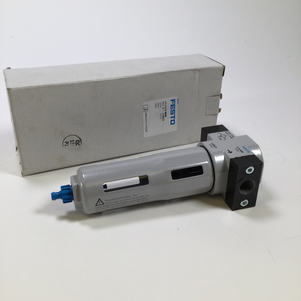 Festo LF-1/4-D-MINI Filter Regulator 159613 H743 New NFP