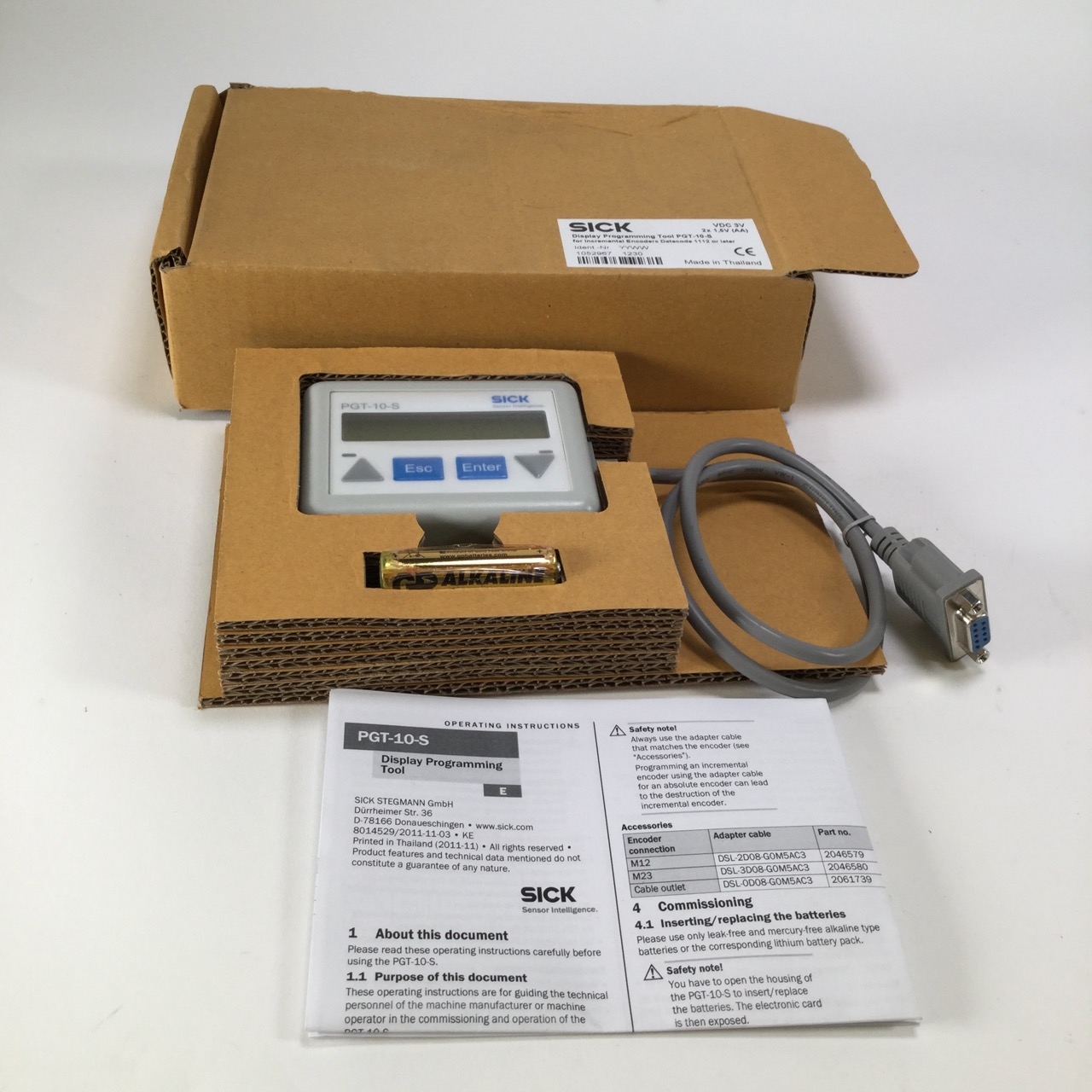 Sick PGT-10-S Display Programming Tool 1052967 New NFP