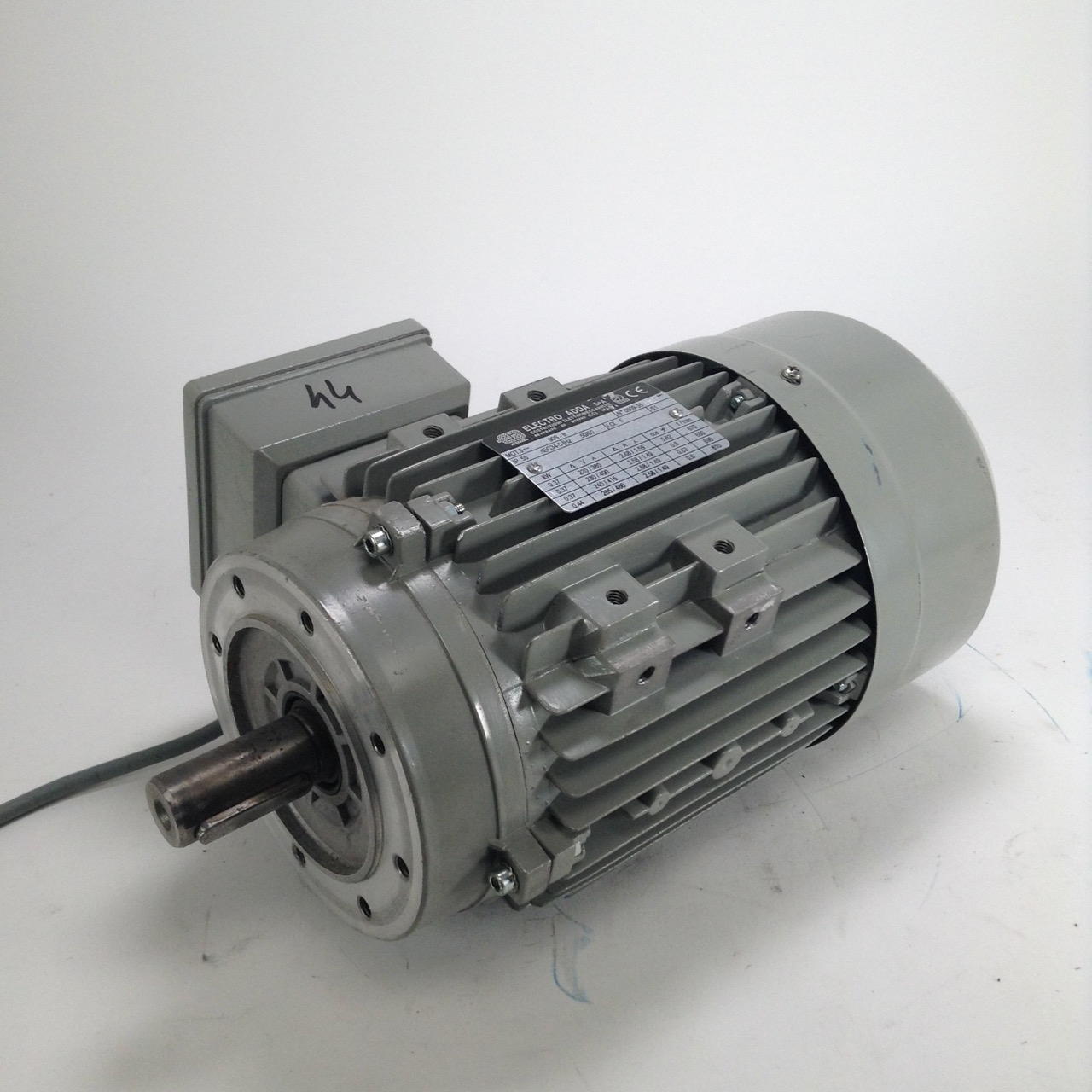 Electro Adda C90S-8 motor 0.37kW 220/380V 2.68/1.59A 670rpm IP55 B14 ...