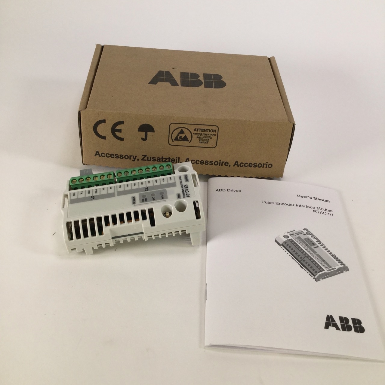 Abb 64610805 Pulse Encoder Interface RTAC-01 Option/SP kit New NFP