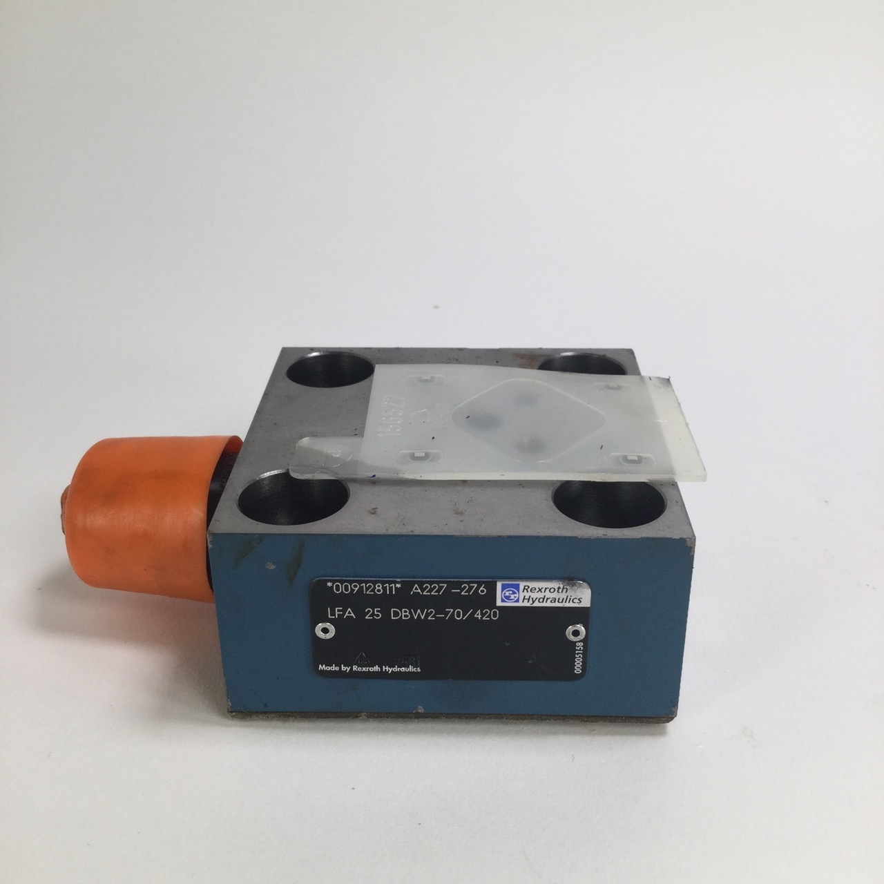 Rexroth 00912811Hydraulics Valve Ventil Block LFA25DBW2-70/420 Used UMP