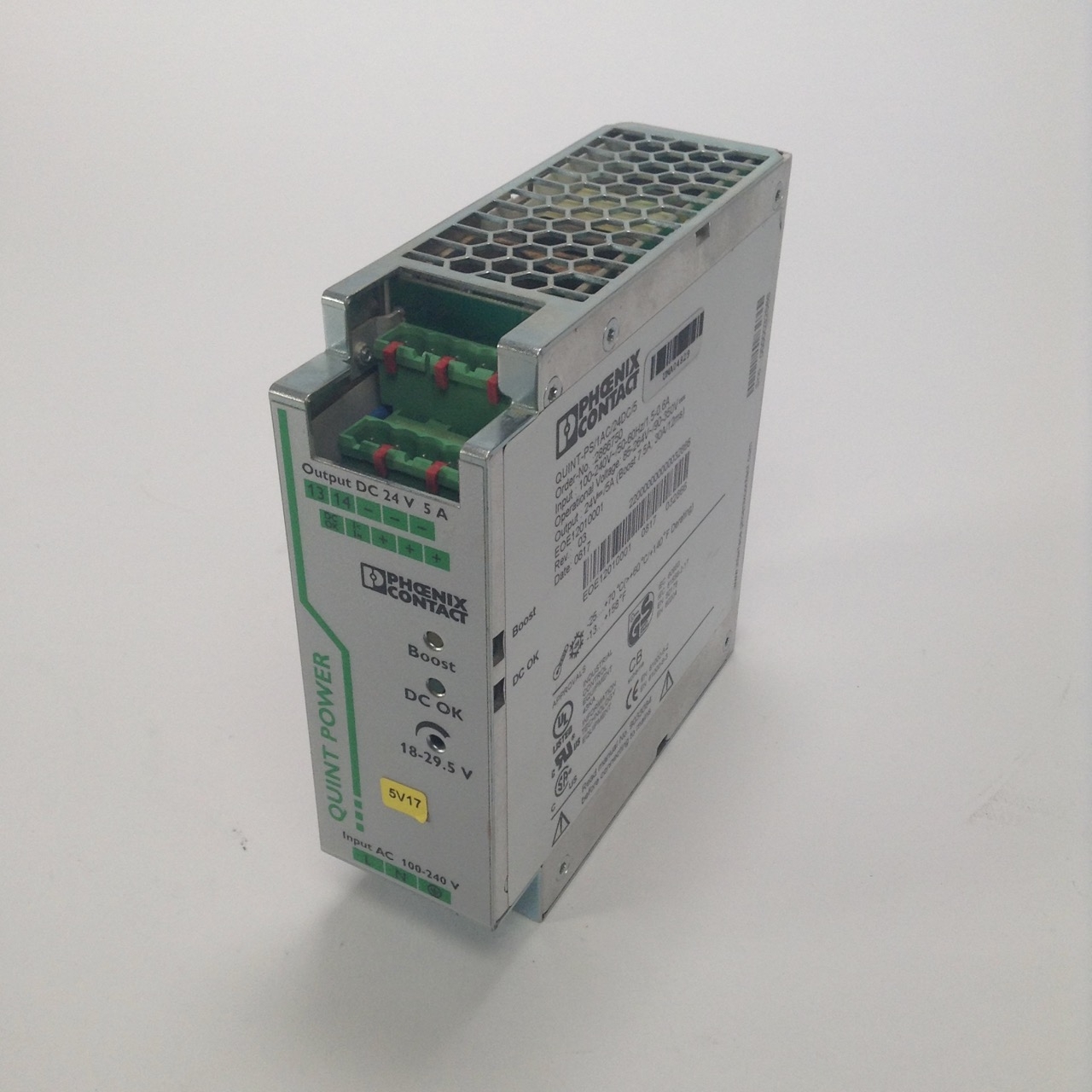 Phoenix Contact 2866750 Netzteil power supply Quint-PS/1AC/24DC/5 Used UMP