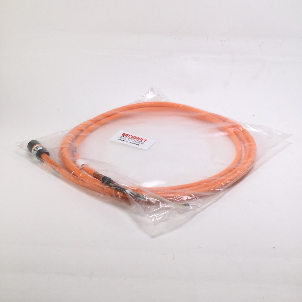 Beckhoff ZK4704-0411-2030 Motor Cable 3M New NFP Sealed
