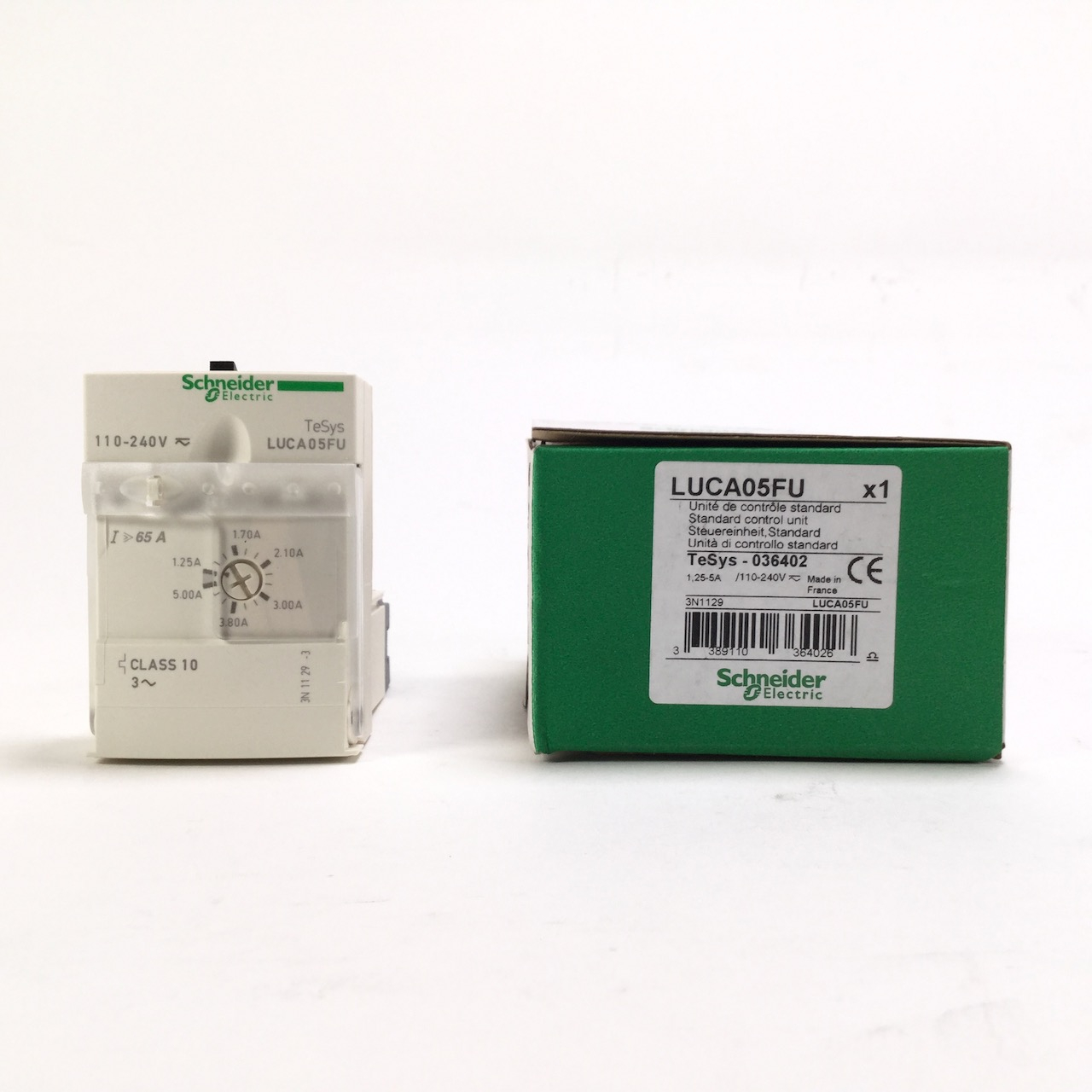 Schneider Electric LUCA05FU Standard Control Unit 1,25-5A 110-240V New NFP