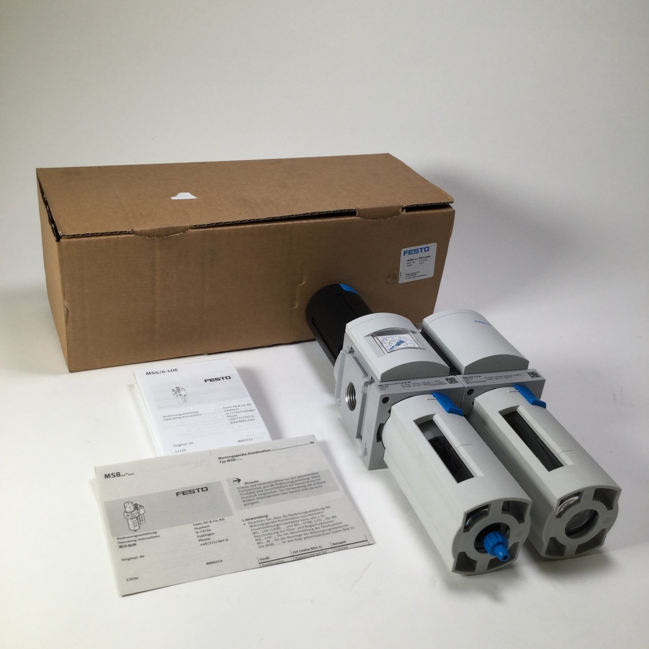 Festo MSB6-1/2-FRC5:J1M1 Service unit combination 530244 J543 New NFP