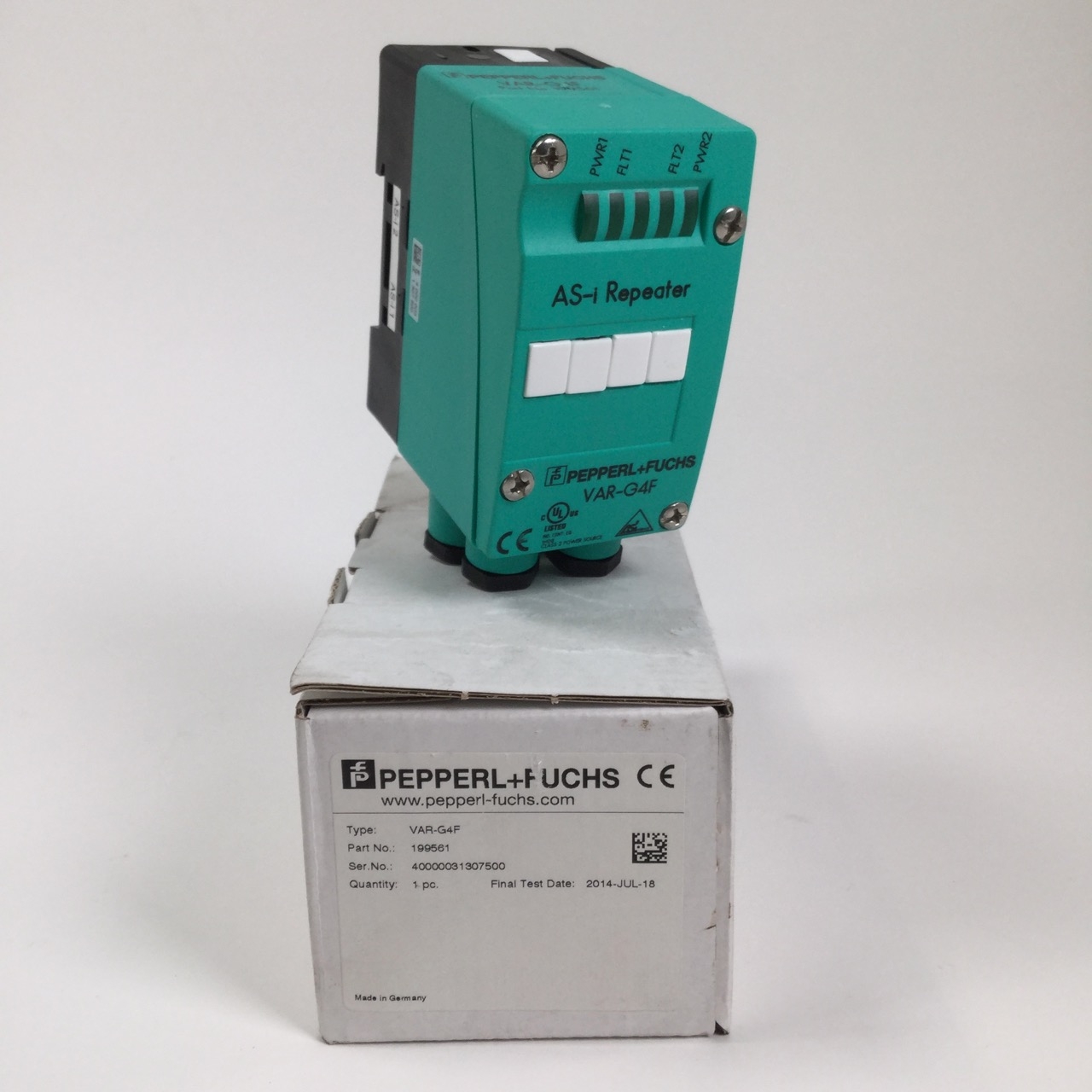 Pepperl+Fuchs VAR-G4F AS Interface Repeater 199561 New NFP