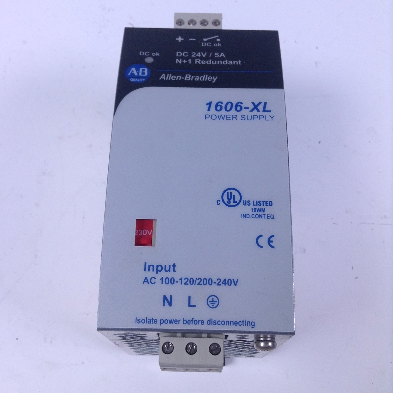 Allen Bradley 1606-XL120DR Ser A 1606-XL Power supply Used UMP