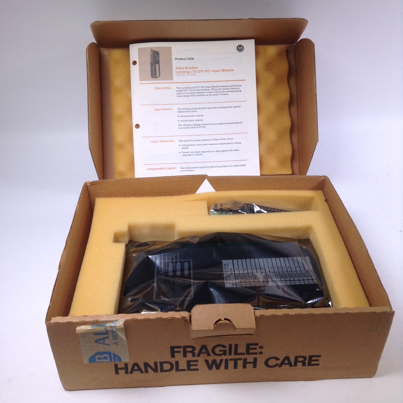 Allen Bradley 1771-DS Latching input module A-B NEW NFP