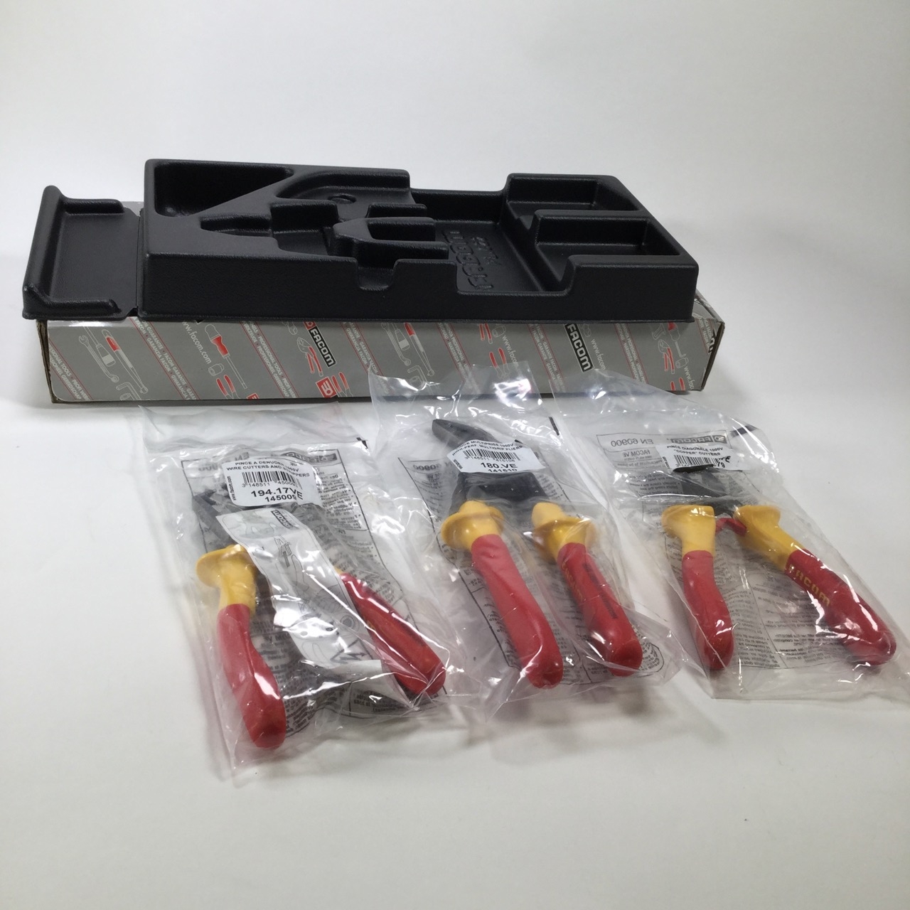 Facom MOD.VE 3 piece 1000V insulated pliers Module New NFP