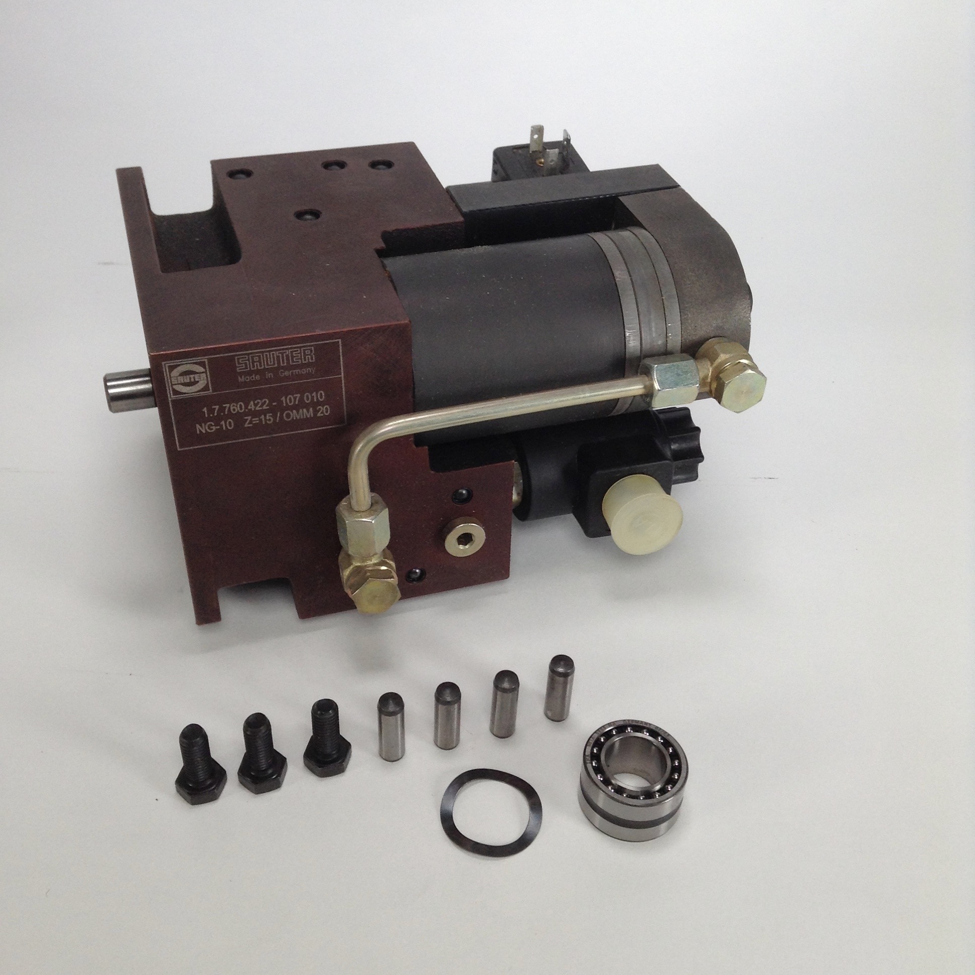 Sauter 1.7.760.422 -107010 NG-10 Z=15/OMM 20 Turret motor Revolvermotor ...