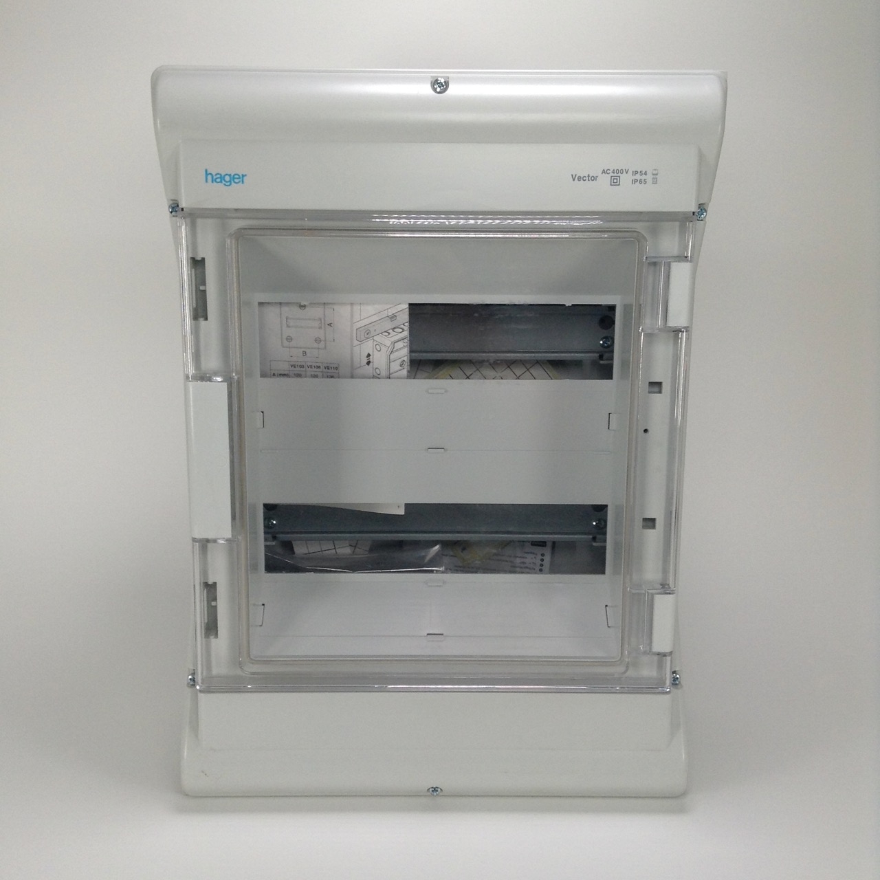 Hager VE212N Enclosure 2x12 modules verteiler Vector New NFP