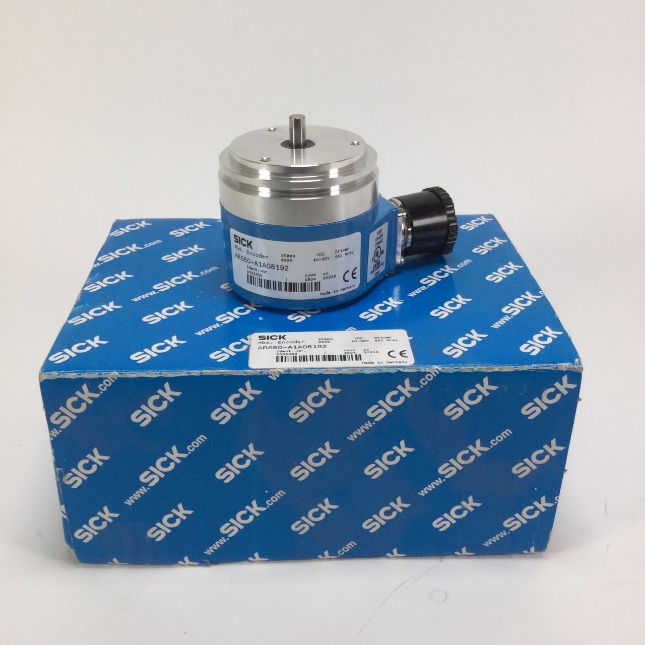 Sick ARS60-A1A08192 Absolute encoder 8192 steps 10-32V SSI Gray 1031453 ...