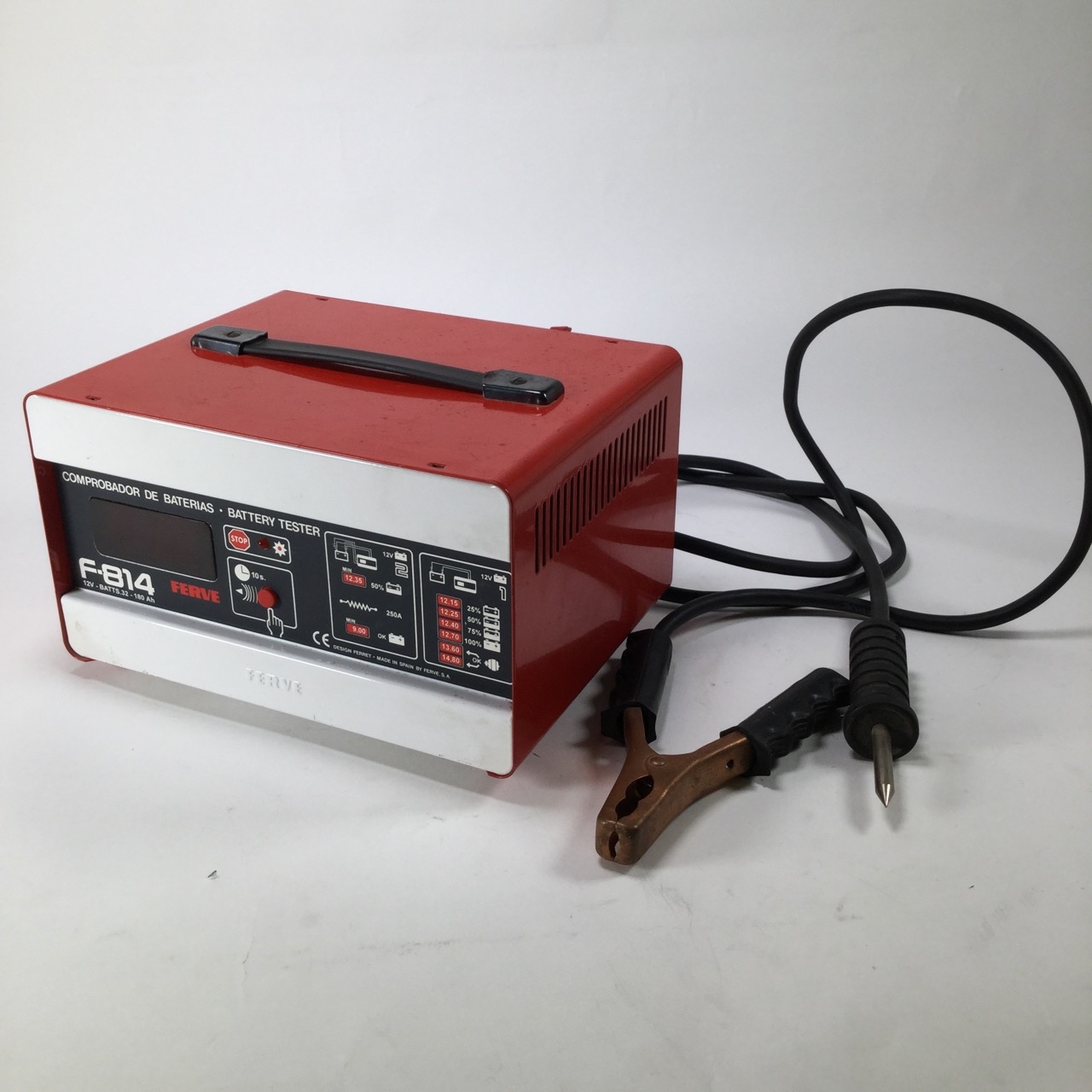 Ferve F-814 Dynamo Accu Tester 12V 180Ah New NMP