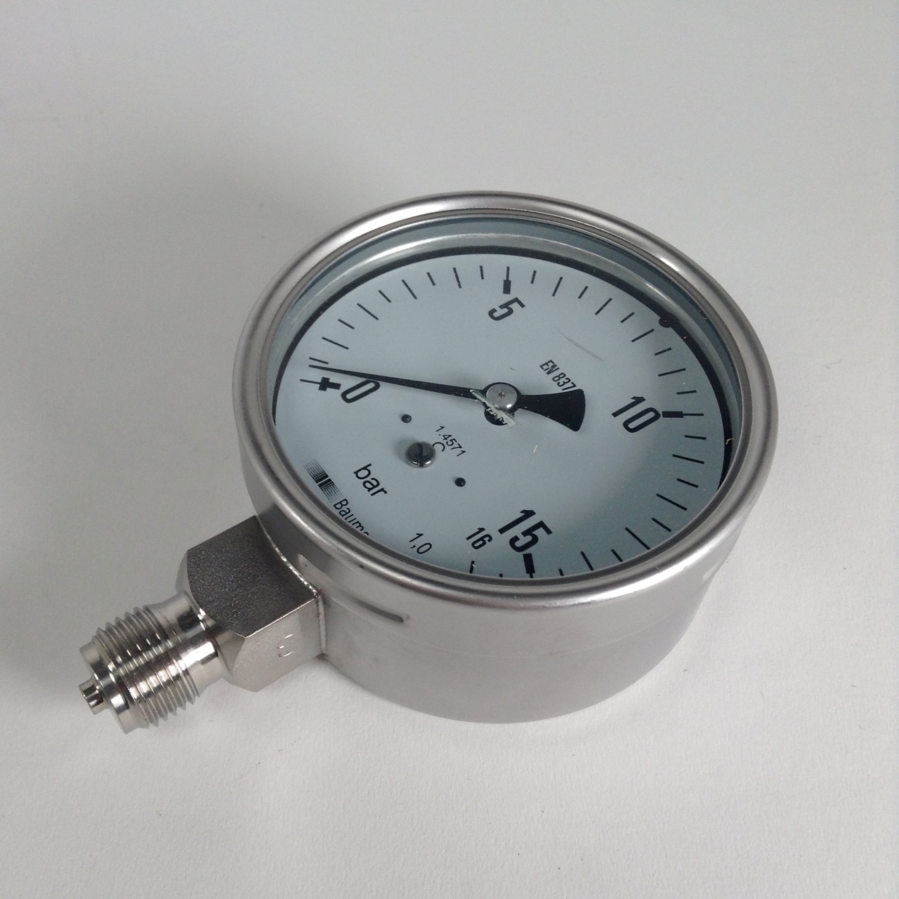 Baumer MEX5D30B24 Manometer Pressure Gauge Druckanzeige New NFP